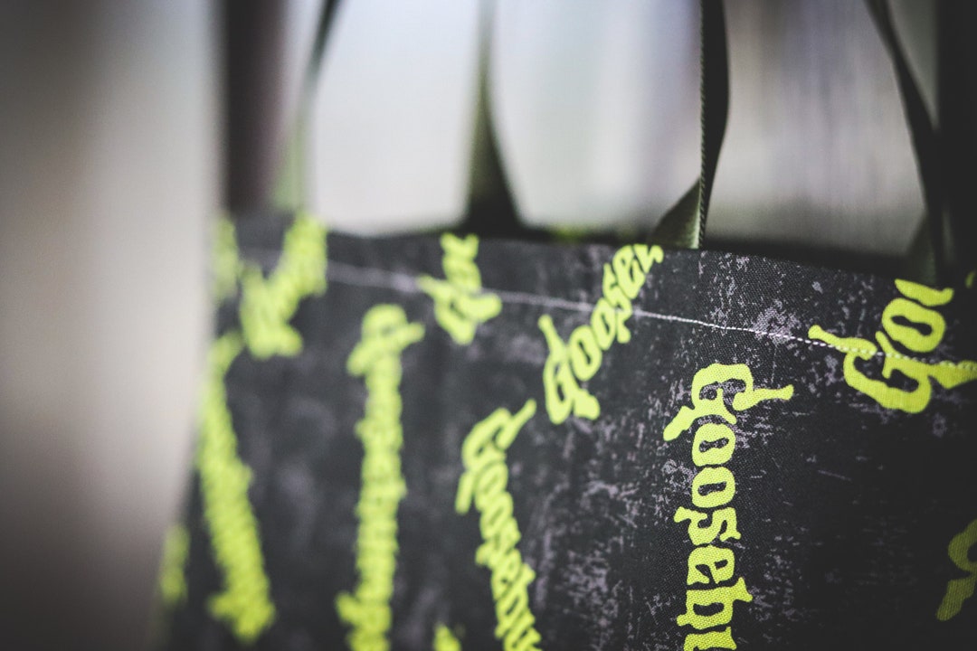 Goosebumps Tote Bag - Spooky Bag - Etsy