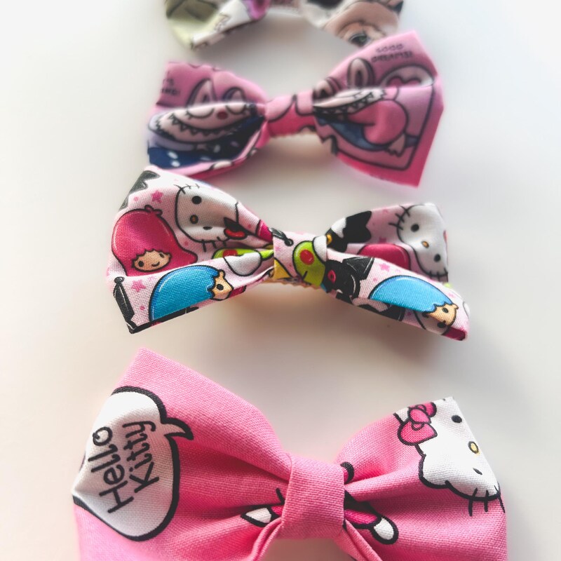 Hello Kittys Hair Bow - Etsy