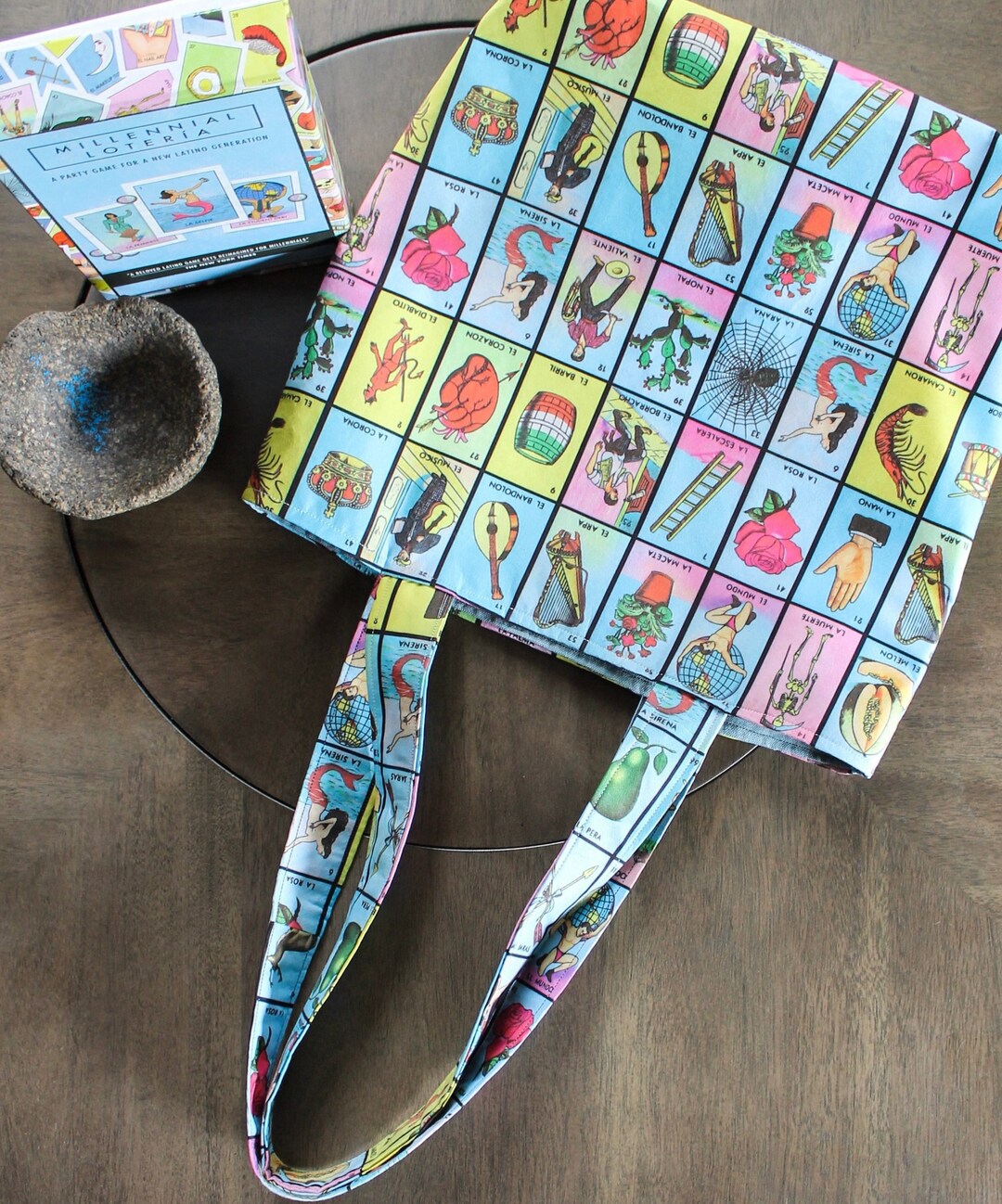 Loteria Tote Bag - Mexican Bingo Bag - Etsy