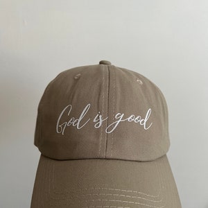 God is Good Hat | Christian Baseball Cap | Faith | Pray| Inspirational ...