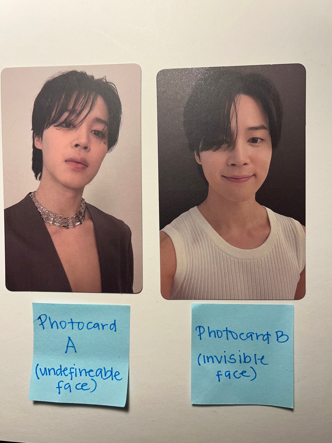 Jimin Face Photocard - Etsy