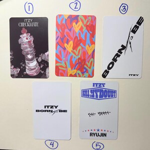 Ryujin Official Photocard - Etsy