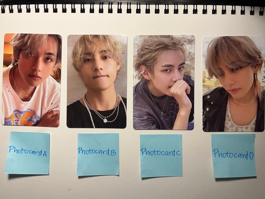 V LAYOVER Weverse OFFICIAL PHOTOCARD - Etsy
