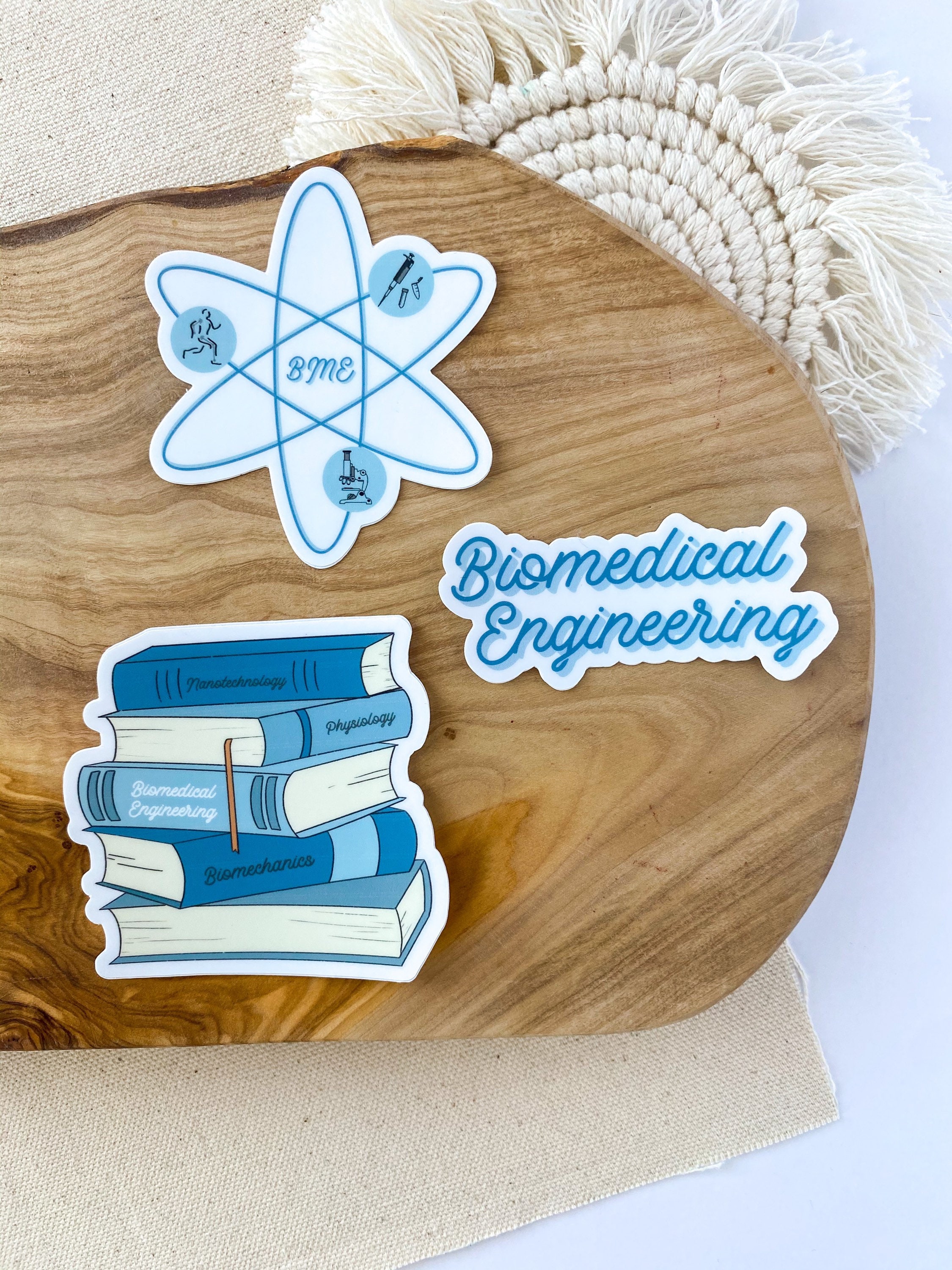 Biomedical Engineering Sticker Pack Science STEM | Etsy