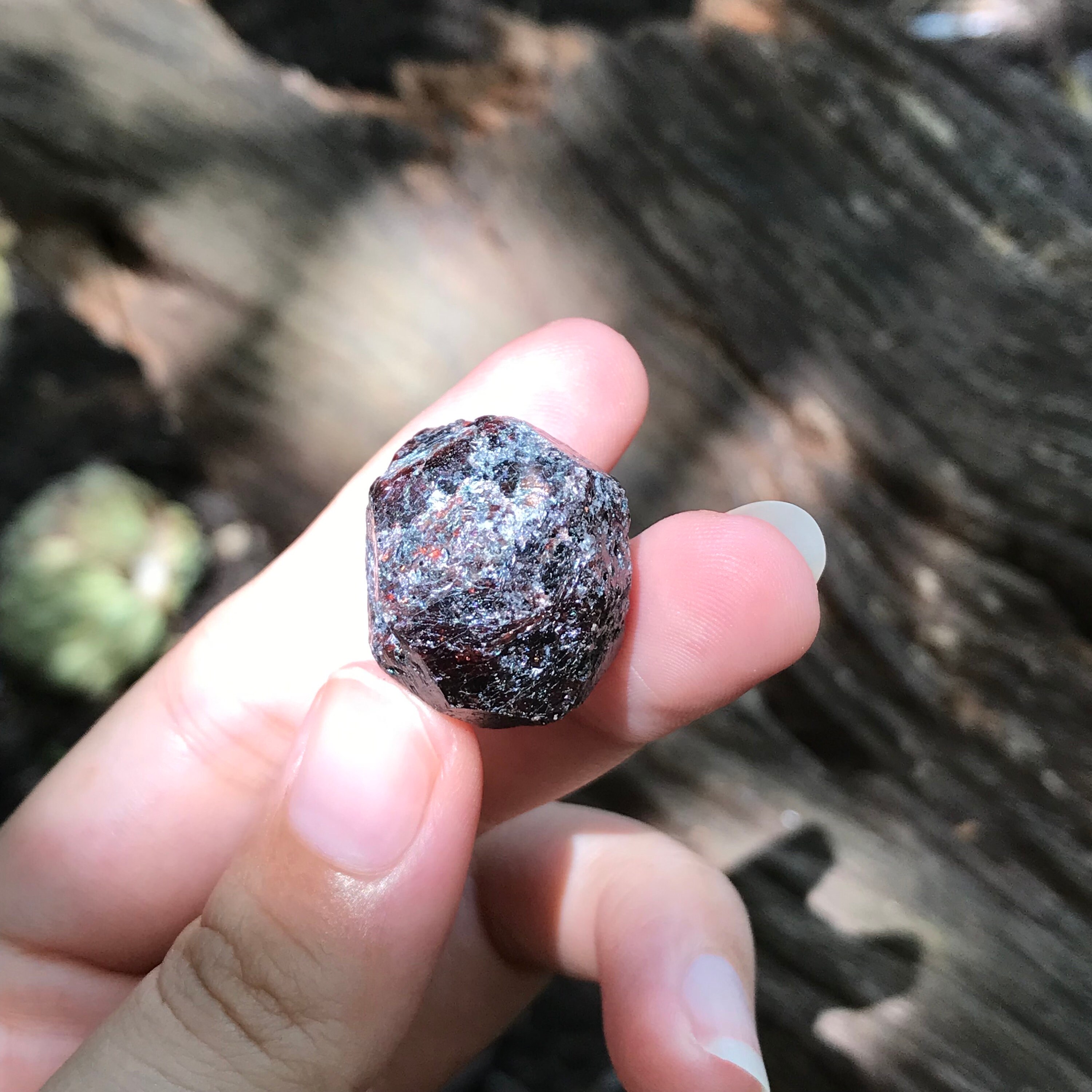 Almandine Garnet Specimen From Vietnam/ Dark Red Almandine Garnet ...
