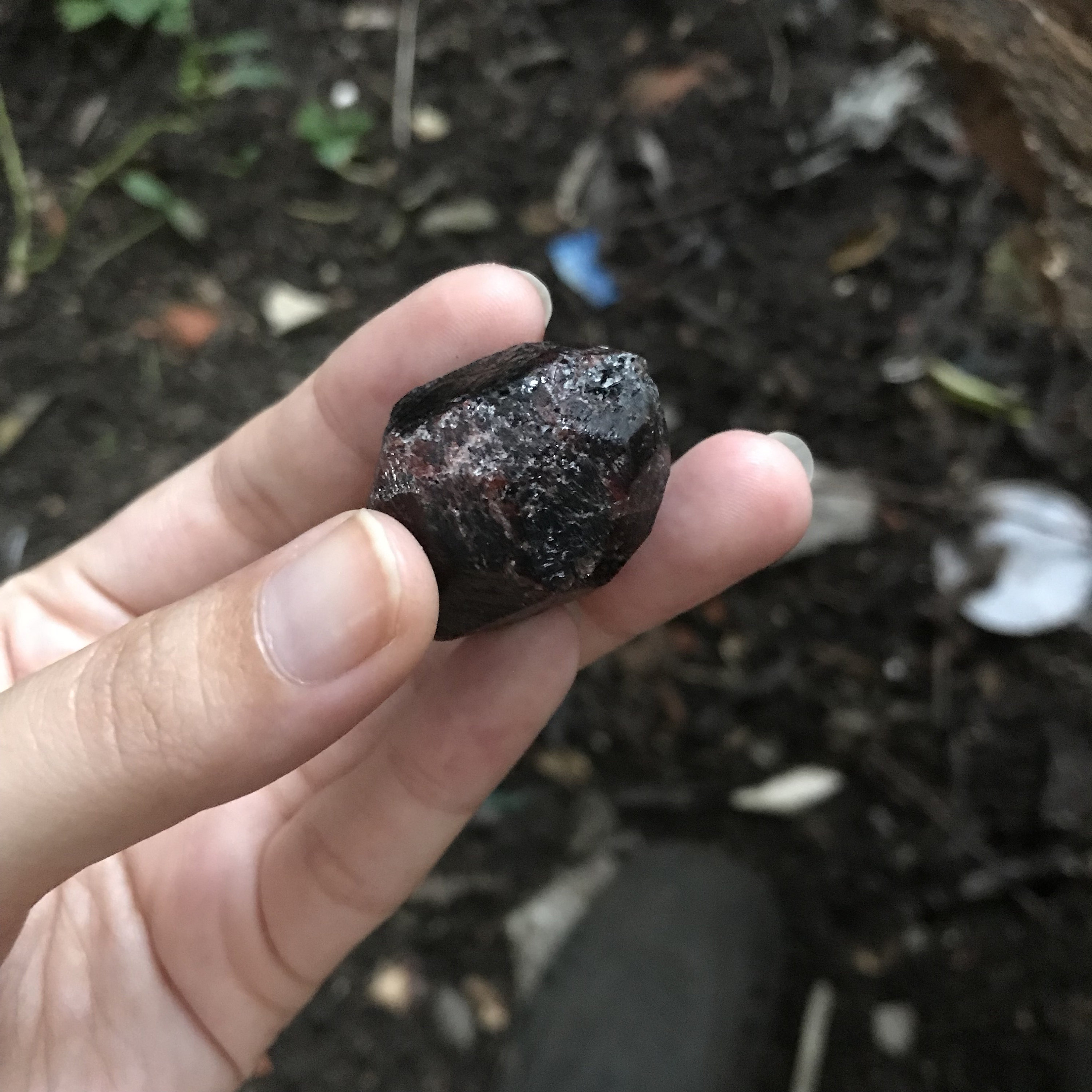 Almandine Garnet Specimen From Vietnam/ Dark Red Almandine Garnet ...
