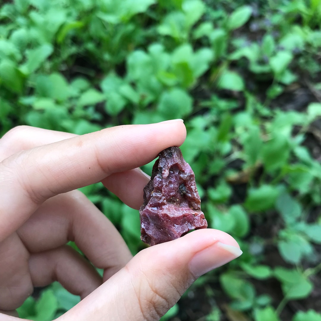 Raw Ruby Specimen From Vietnam - Ruby Vietnam - Etsy
