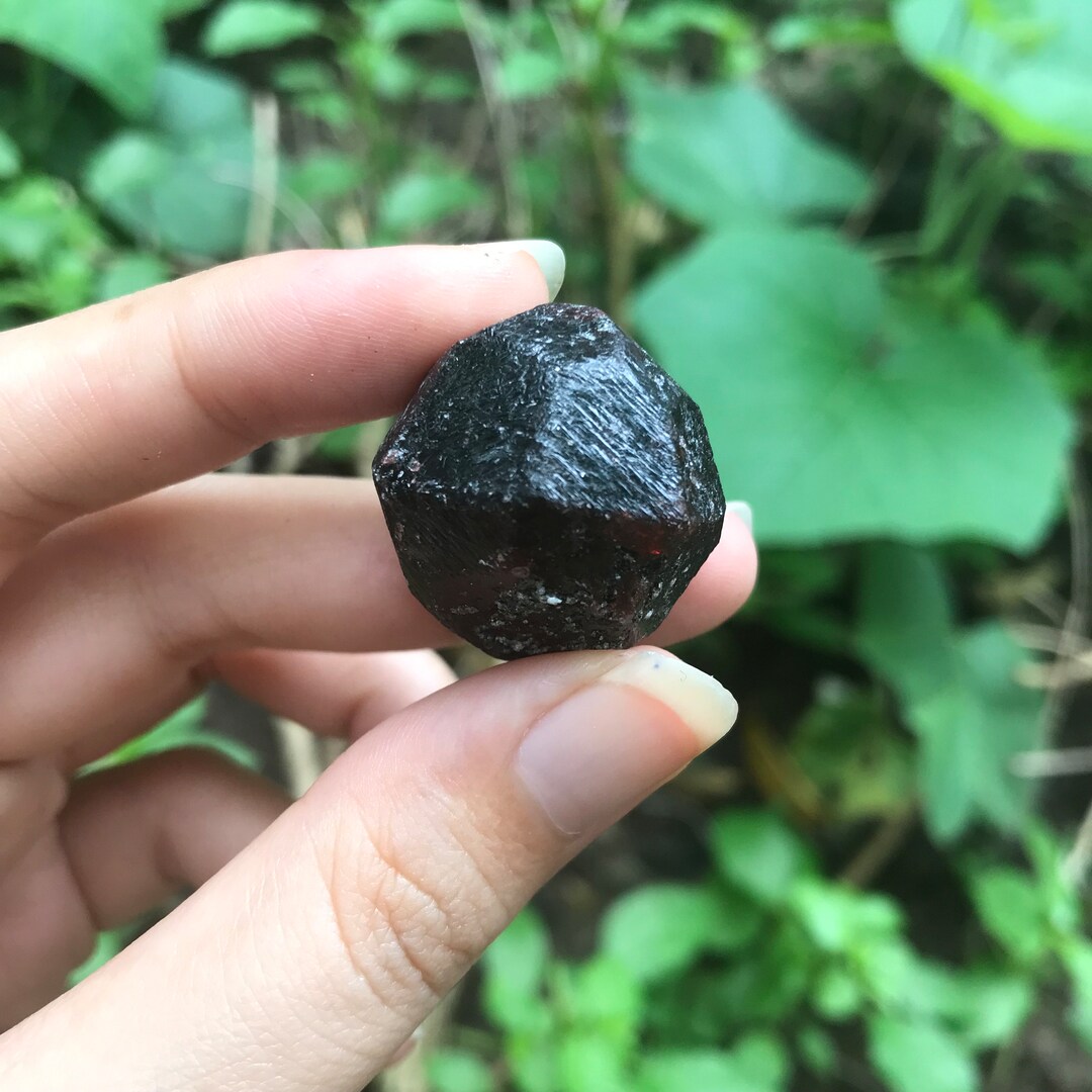 Almandine Garnet Specimen From Vietnam/ Dark Red Almandine Garnet ...