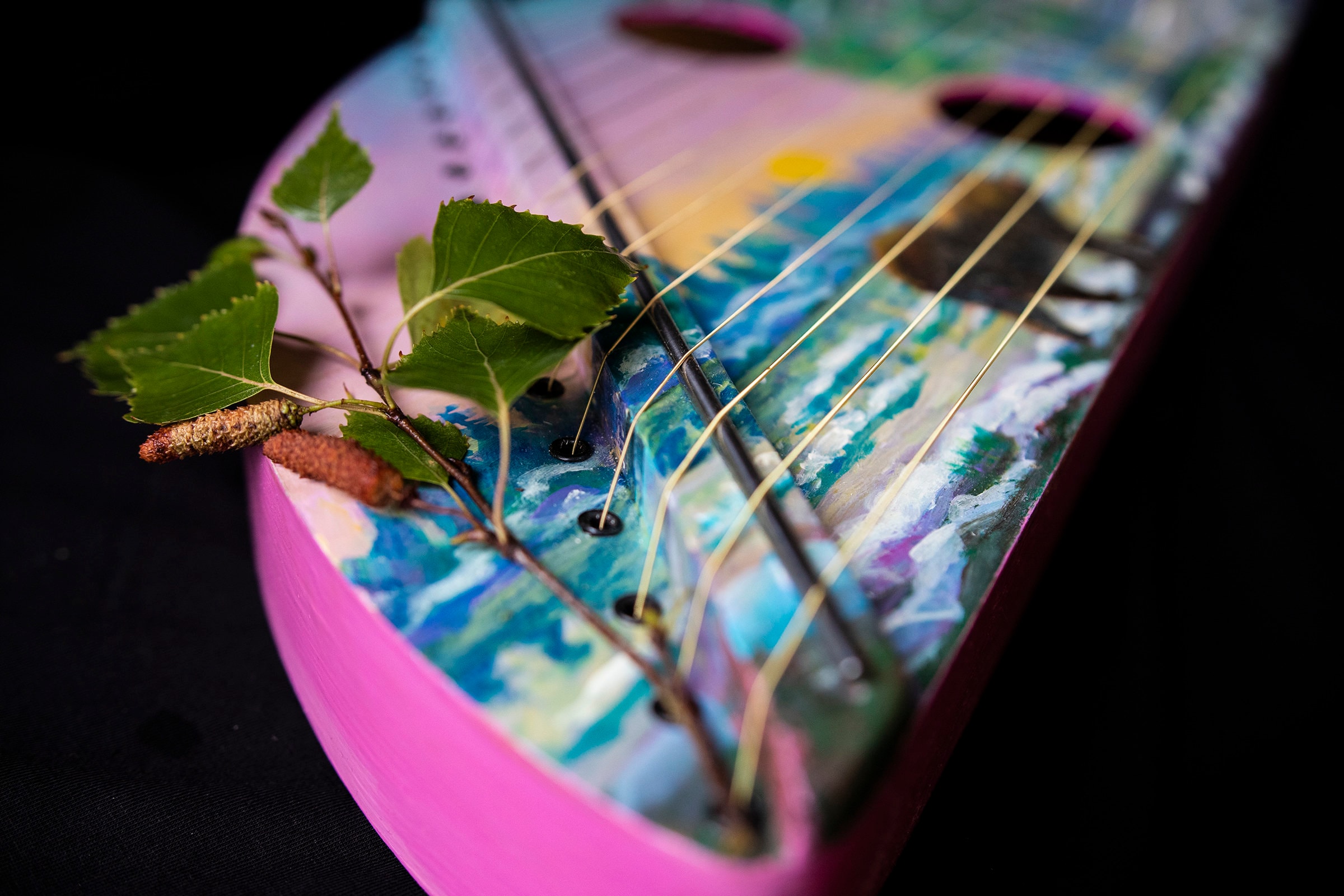 Gusli spring 16 Strings lyre Harp Psaltery - Etsy