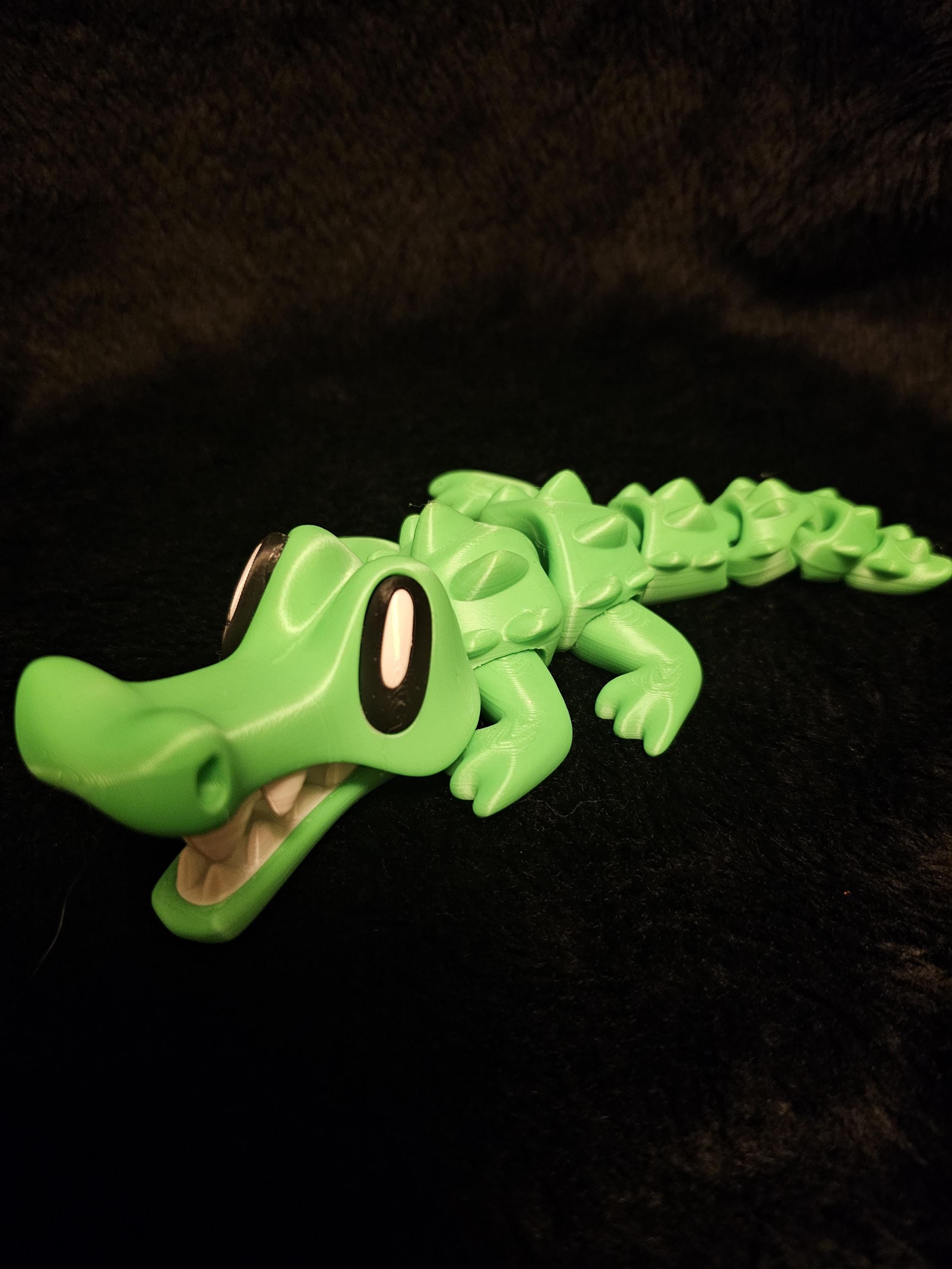Blob Lab Crocodile - Etsy