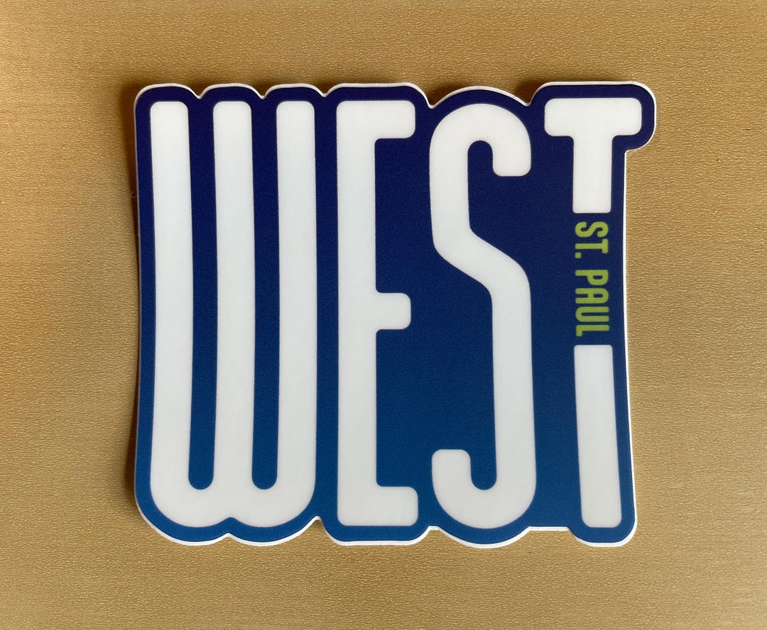 WEST St. Paul Sticker - Etsy