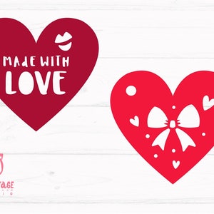 Valentines Day Gift Tags SVG Bundle, Valentine Decor, Gift Tags Decor ...