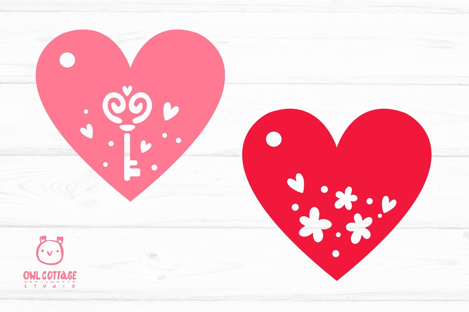 Valentines Day Gift Tags SVG Bundle Valentine Decor Gift - Etsy