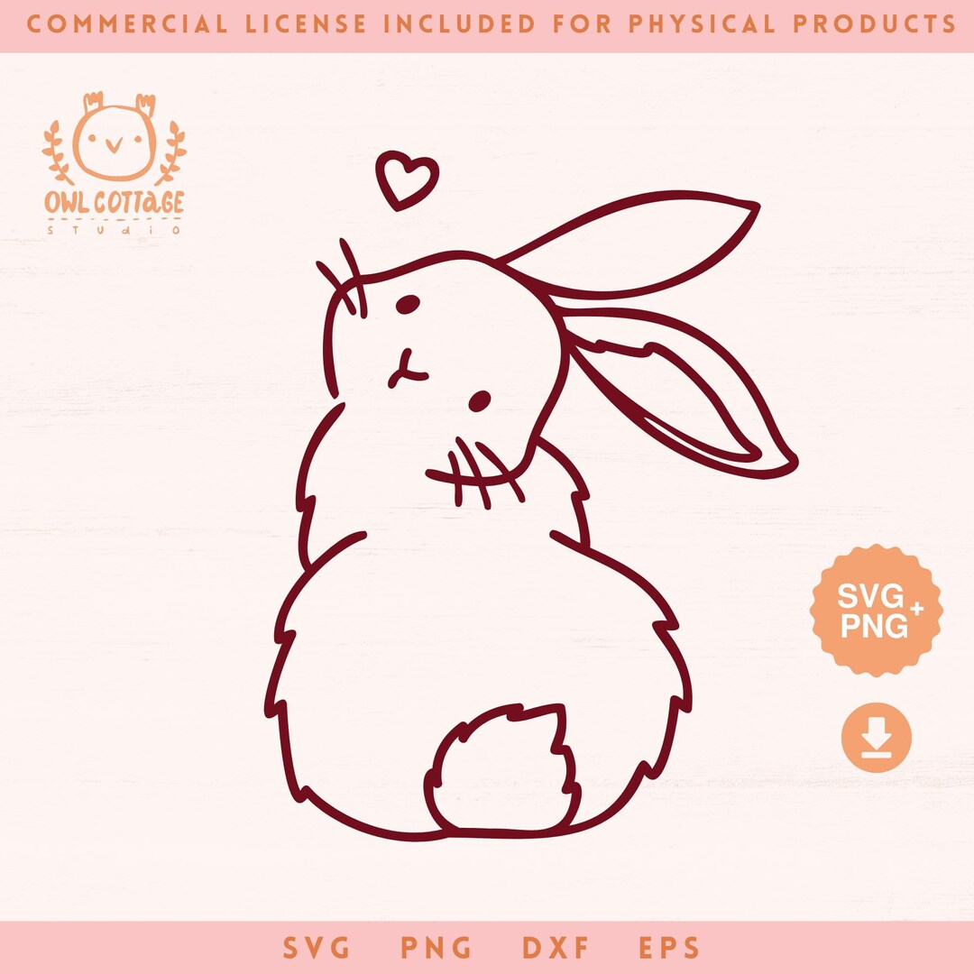 Easter Bunny SVG| Cute Bunny Drawing, Easter Pictures, Bunny Svg ...