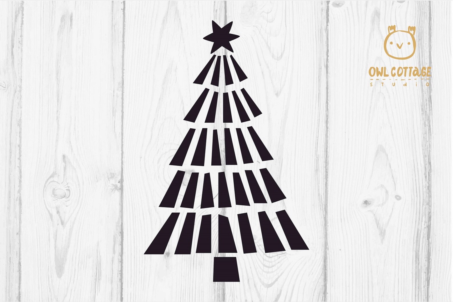 Christmas Trees SVG Xmas Trees Svg Set Scandinavian Style - Etsy
