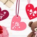 Valentines Day Gift Tags SVG Bundle Valentine Decor Gift - Etsy