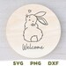 Easter Bunny SVG Cute Bunny Drawing, Easter Pictures, Bunny Svg, Easter ...