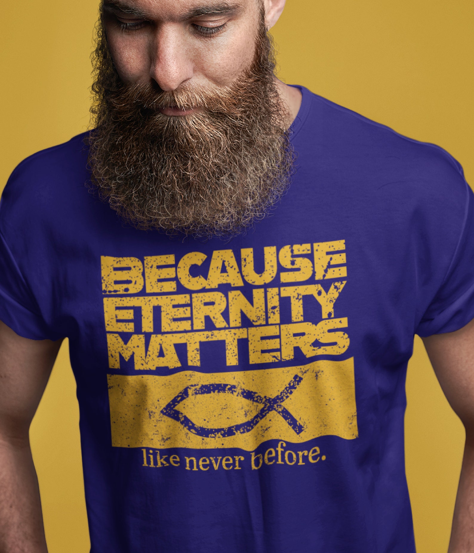 BECAUSE ETERNITY MATTERS Tee, Christian Tees, Christian Tee Shirts, Christian Apparel, Faith ...