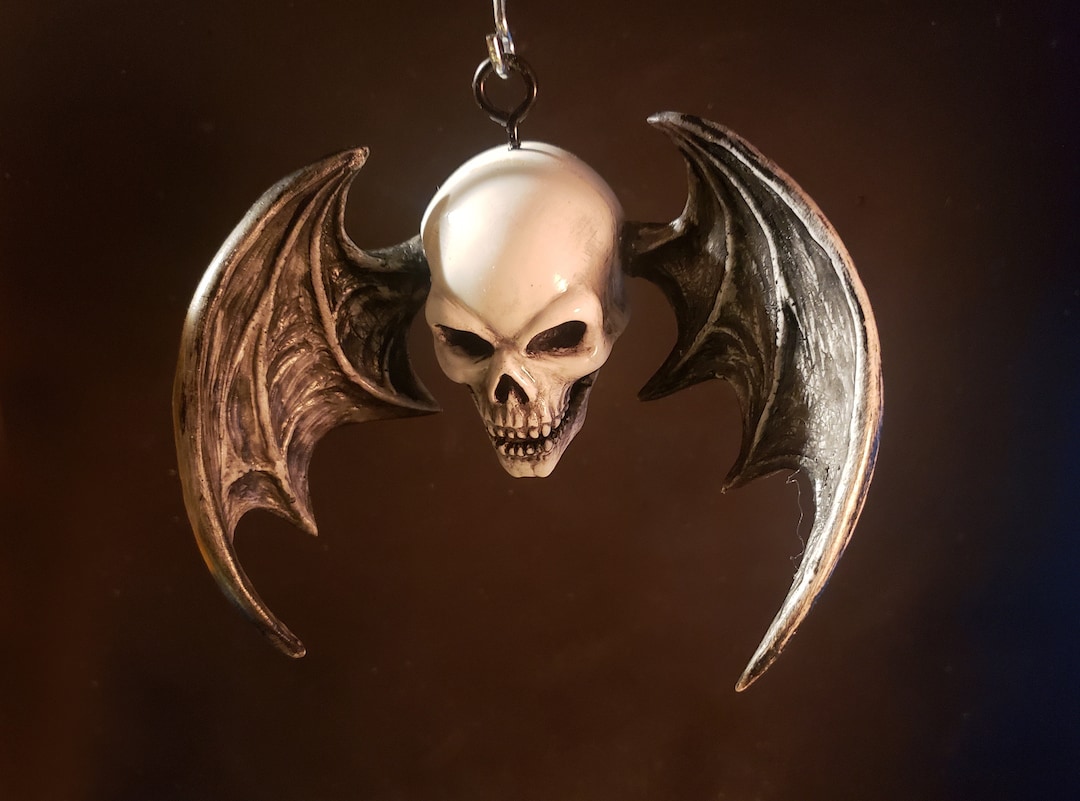Avenged Sevenfold Resin Deathbat Ornament Handmade - Etsy