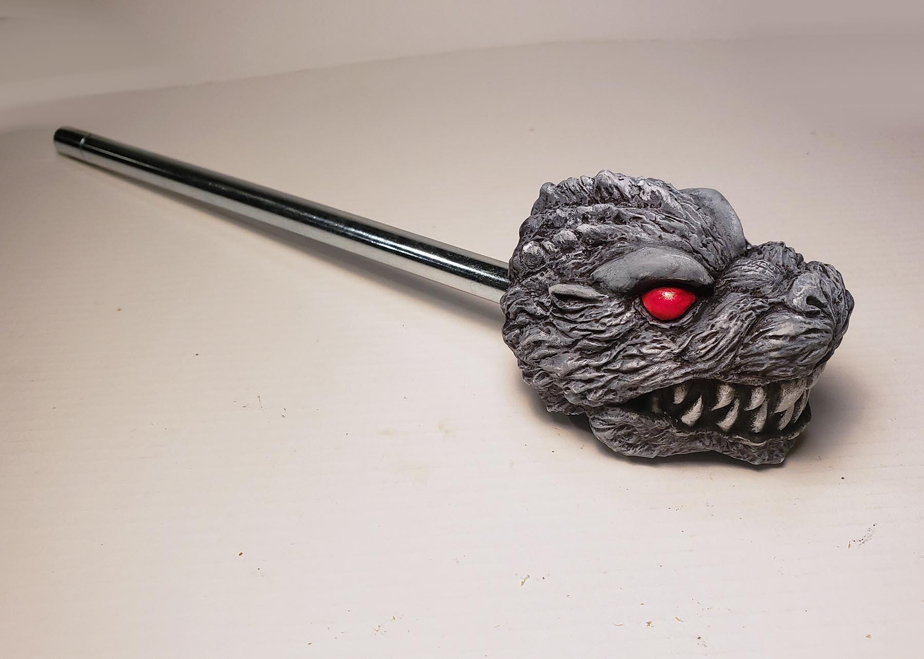 Godzilla 70th Anniversary Handmade Shooter Rod for Stern - Etsy