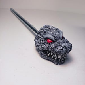 Godzilla 70th Anniversary Handmade Shooter Rod for Stern - Etsy