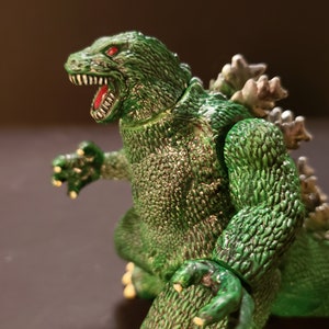 Trendmasters Unproduced Doom Island Godzilla Resin Recast Painted - Etsy