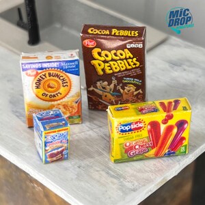 Miniature Food | Miniature Grocery | Dollhouse Miniature Kitchen ...