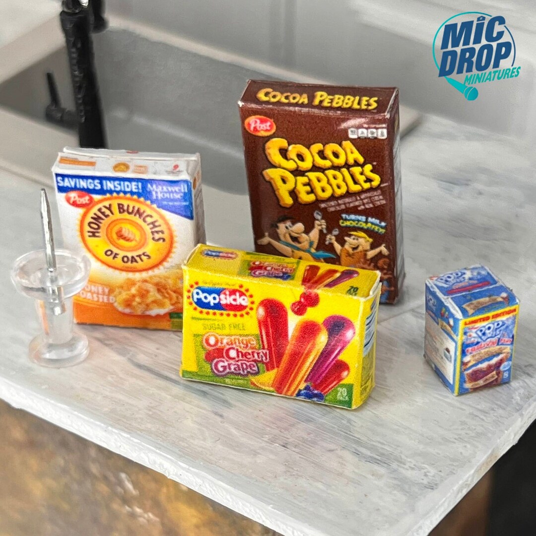 Miniature Food | Miniature Grocery | Dollhouse Miniature Kitchen ...