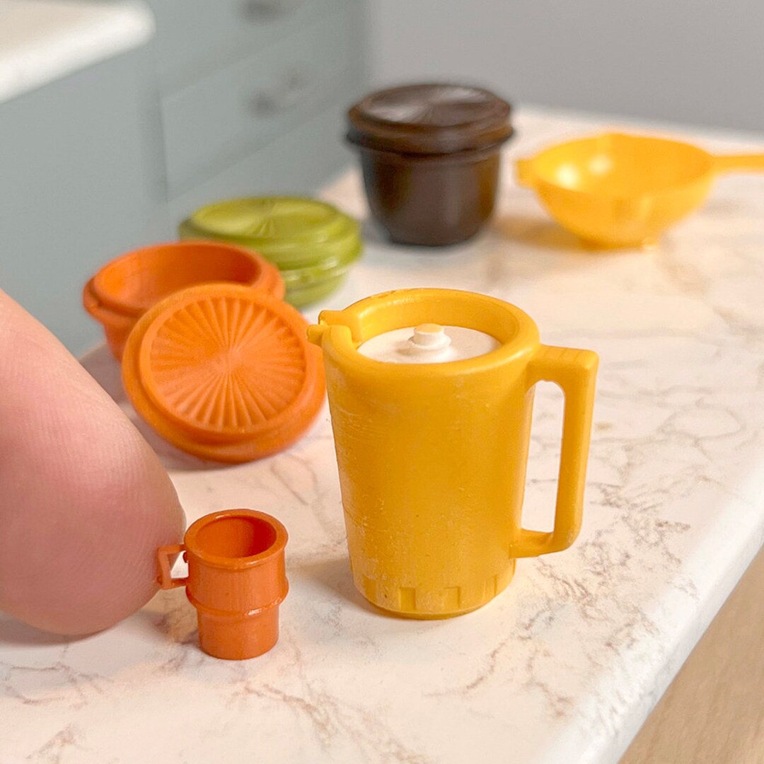 Miniature Vintage Cups With Removable Lids; 1:12 Scale - Etsy