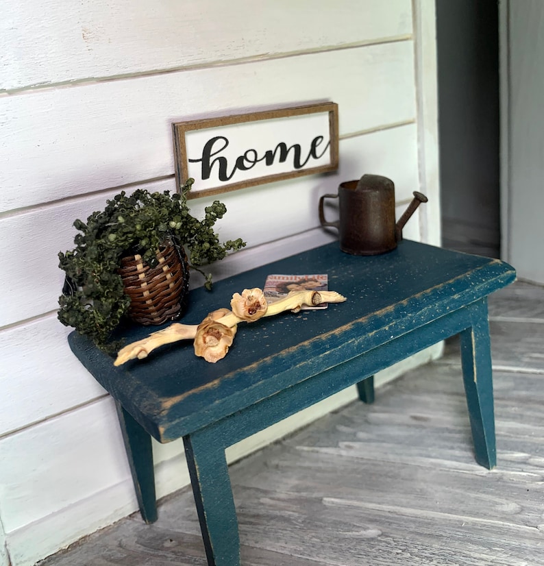 Miniature Home Sign Wall Decor Sign for Dollhouse 1:12 - Etsy