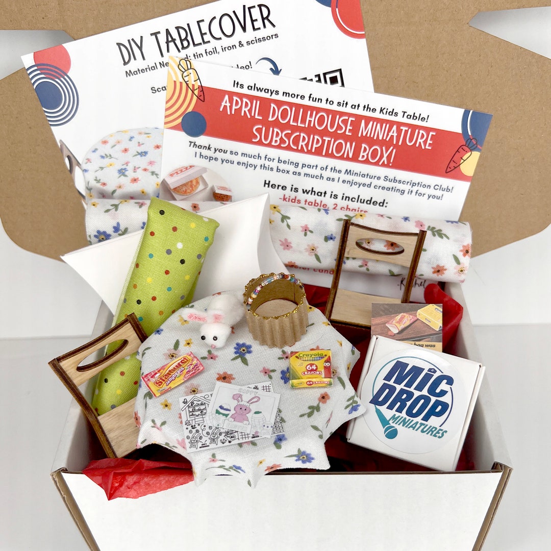 Dollhouse Miniature Mystery Box; 1:12 Scale - Etsy