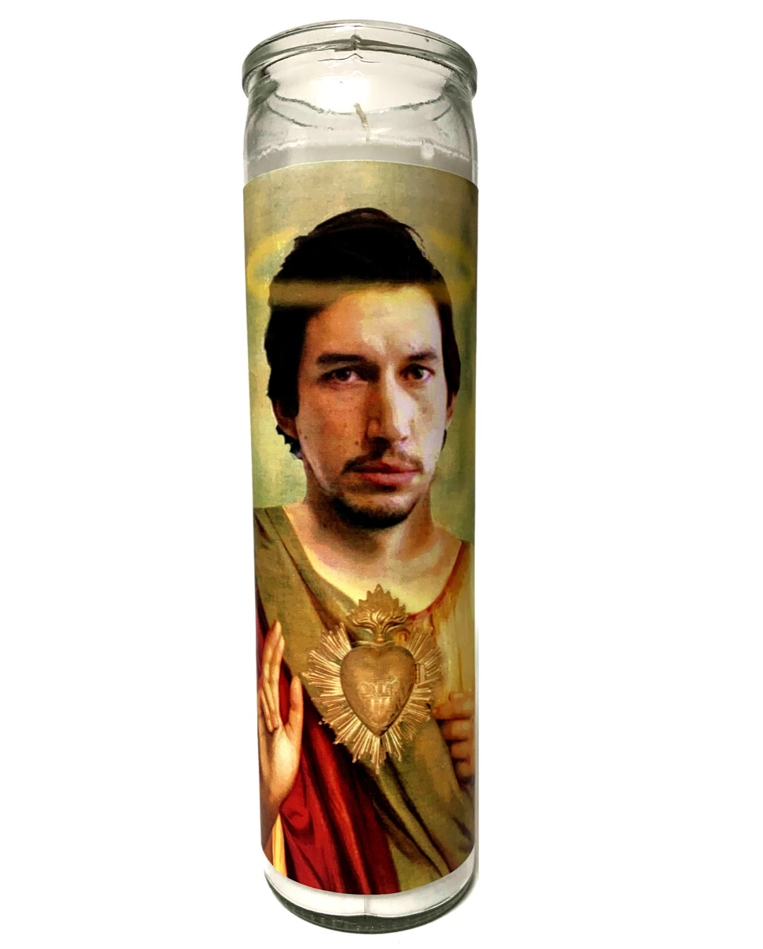 Adam Driver Parody Devotional Prayer Saint Candle - Etsy