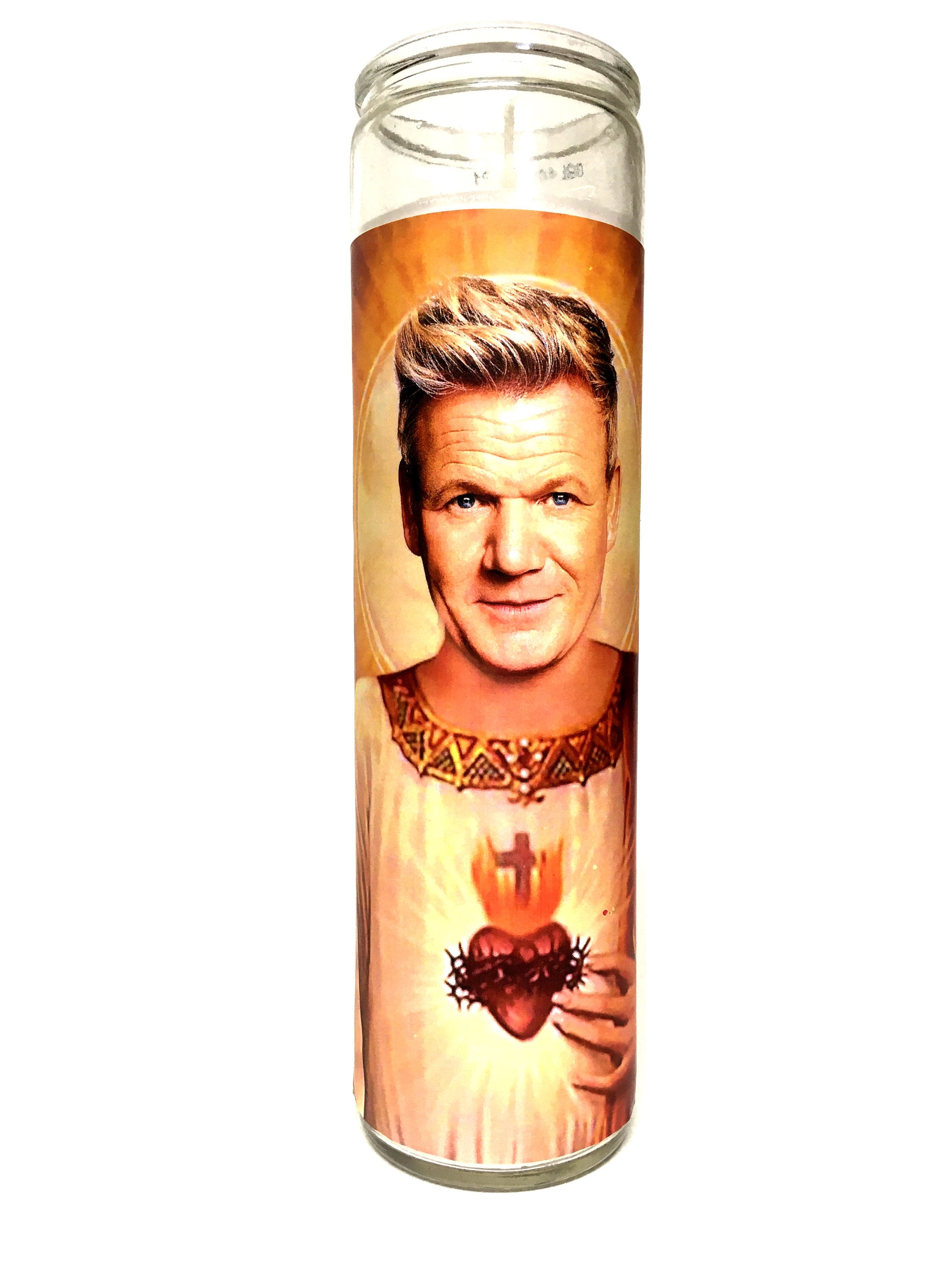 Gordon Ramsay Parody Devotional Prayer Saint Candle - Etsy