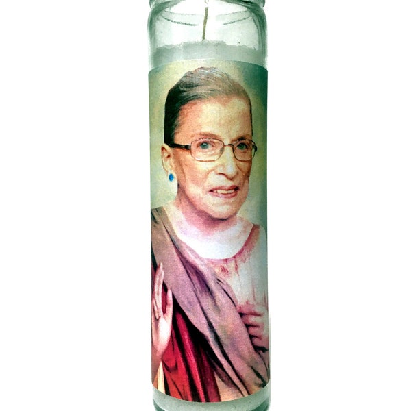 Ruth Bader Ginsburg Prayer Candle - Etsy