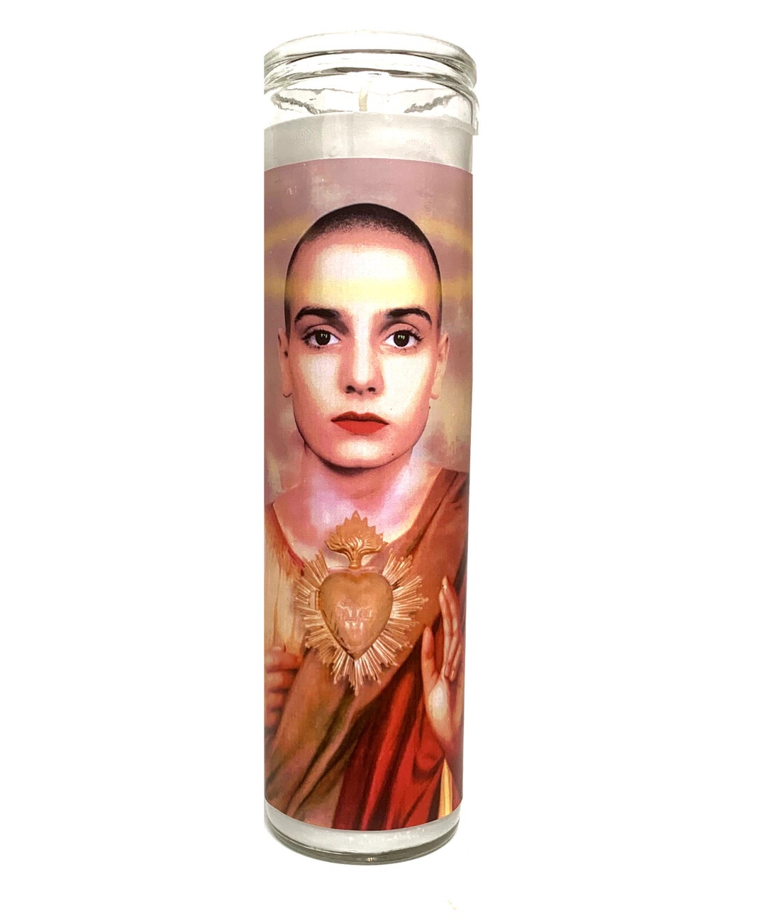 Sinéad O'connor Parody Devotional Prayer Saint Candle - Etsy