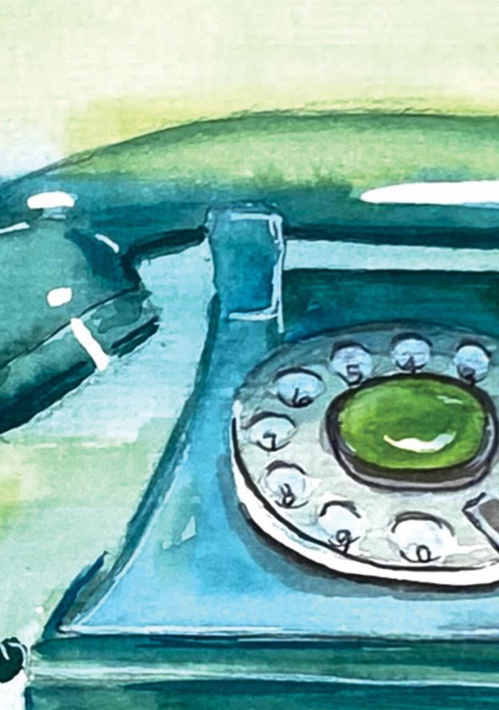 Vintage Telephone, Vintage Phone, Retro Art Print, Vintage Art Print ...