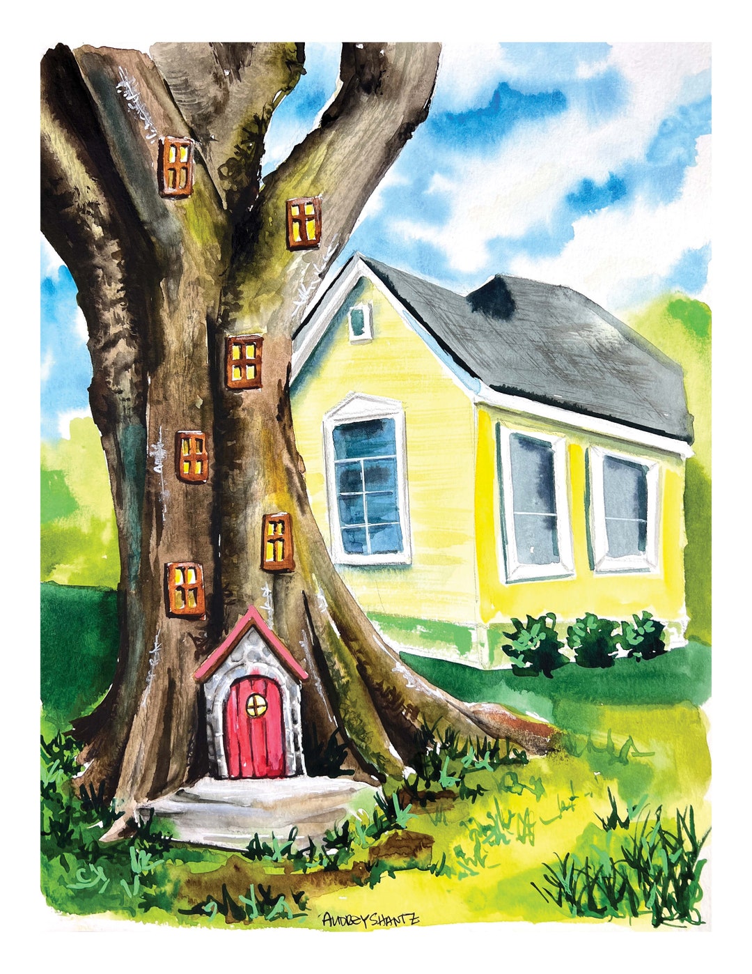 Fairy Tree, Magical Tree, Fairy Garden, Tree House, Magic Tree, Light ...