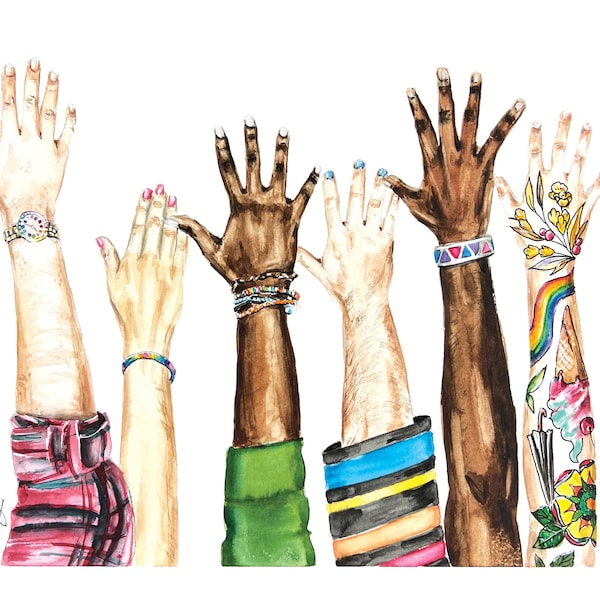 Diversity Wall Art - Etsy