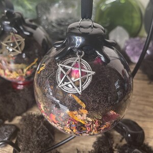Protection Pentacle Witch Ball | Protection Spell Ball | Home ...