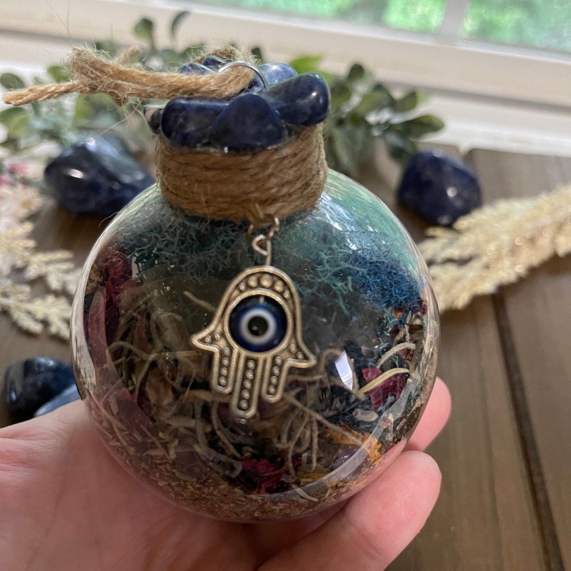 Evil Eye Witch Ball Protection Witch Ball Pagan Wiccan - Etsy