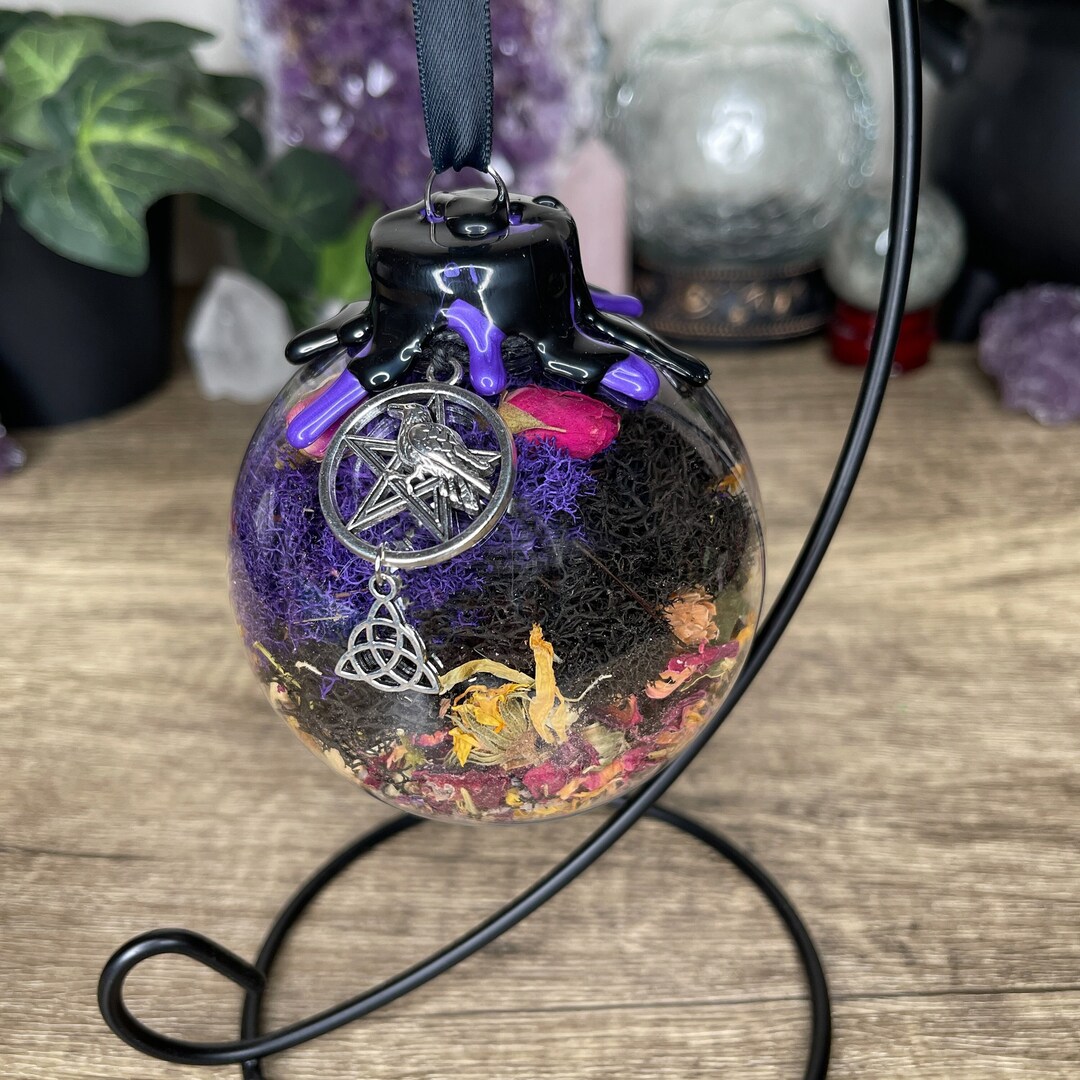 Morrigan Goddess Witch Ball | Protection Witches Ball | Home Blessing ...
