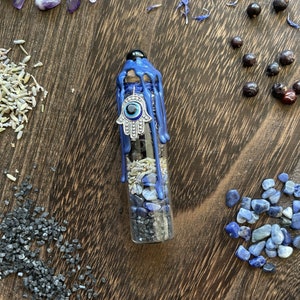 Evil Eye Protection Spell Jar, Nazar Spell Bottle, Intention ...