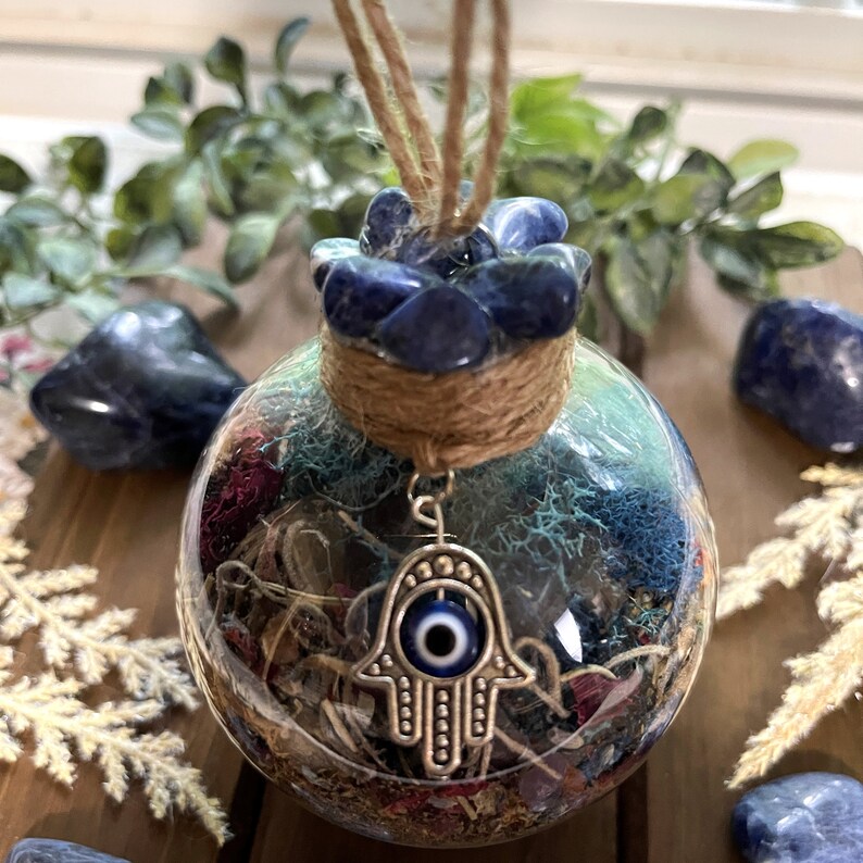 Evil Eye Witch Ball Protection Witch Ball Pagan Wiccan - Etsy