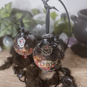 Protection Pentacle Witch Ball | Protection Spell Ball | Home ...