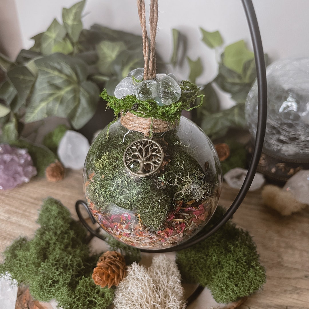 Tree of Life Witch Ball | Protection Witches Ball | Forest Witch ...