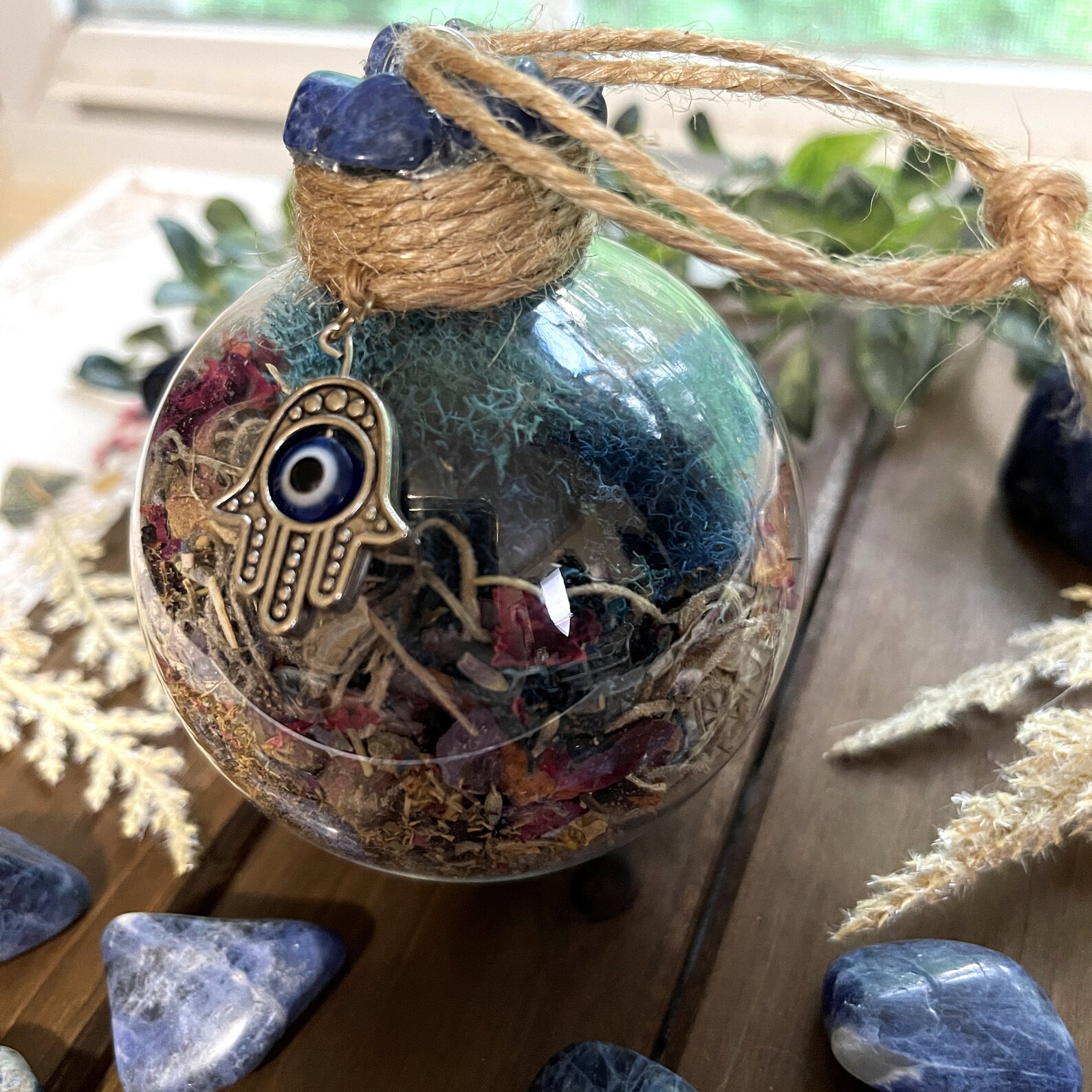 Evil Eye Witch Ball Protection Witch Ball Pagan Wiccan - Etsy