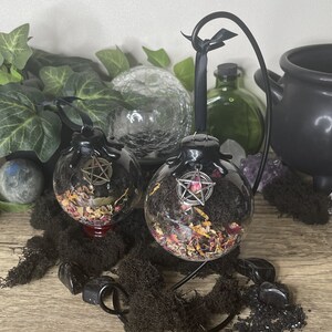 Protection Pentacle Witch Ball | Protection Spell Ball | Home ...