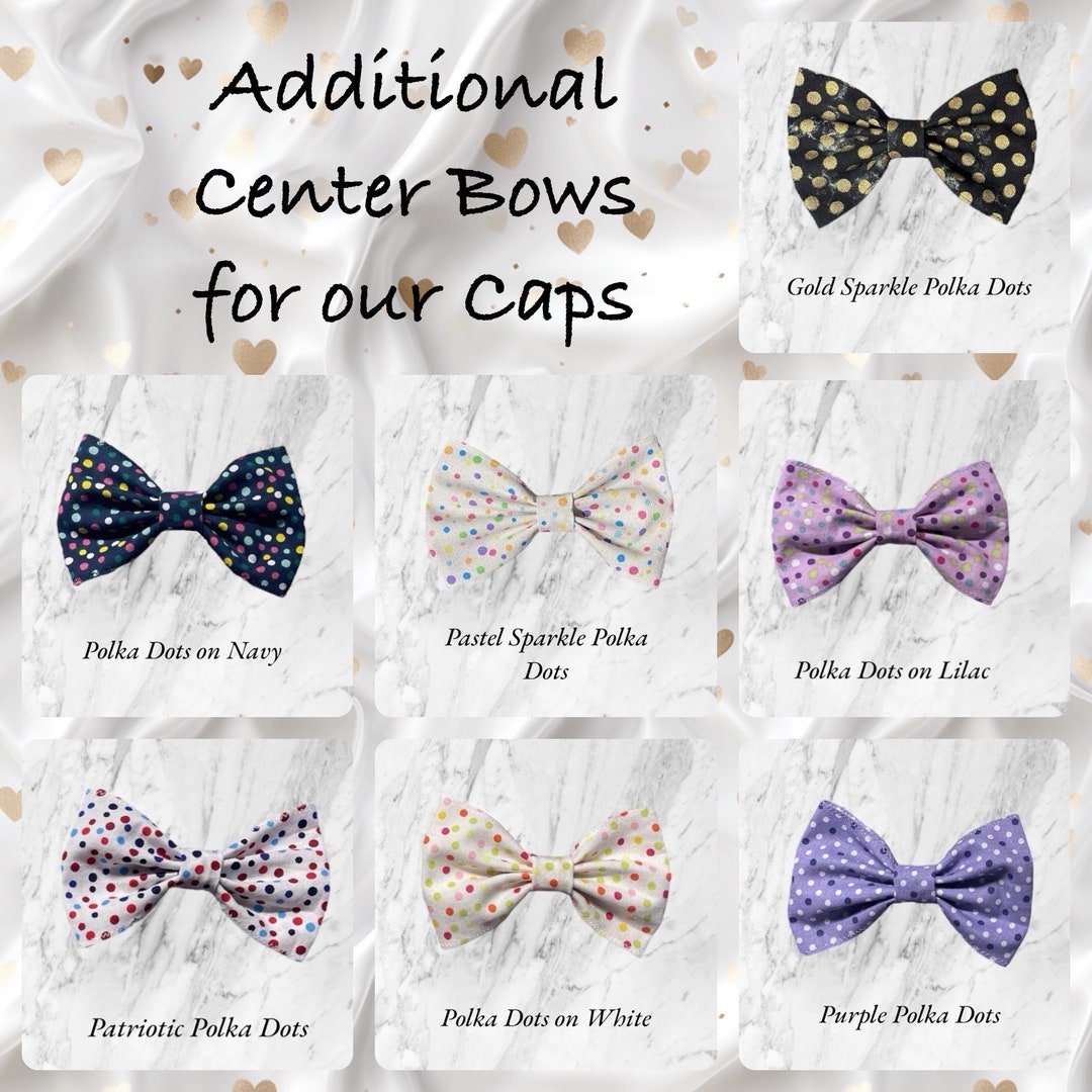 Center Bow for Caps/5 Inch Interchangeable Bow /hearing Aid/cochlear ...