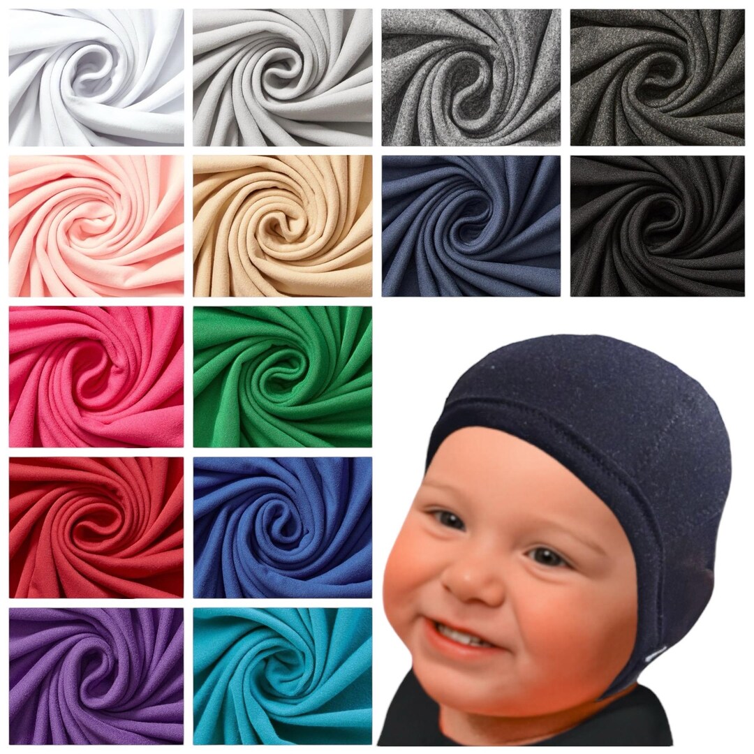 CUSTOM HALF MESH /hearing Aid/cochlear Implant/hat/mesh/sides/infant ...