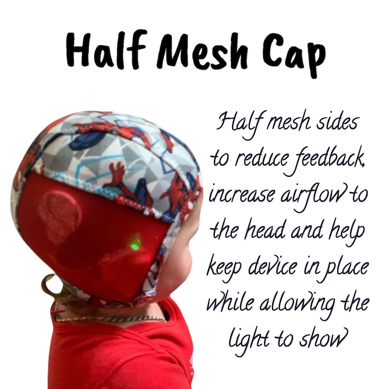 Ready to Ship-mesh Pilot Cap for Babies: Hearing Aid and Cochlear ...